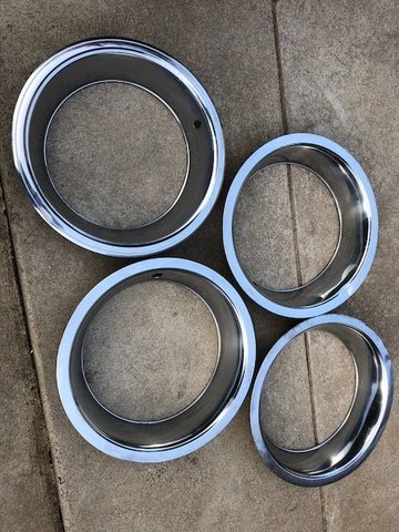 FS (For Sale) set of 4 rally wheel trim rings - CorvetteForum ...