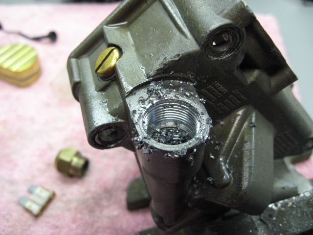 Repairing the Holley 9/16-24 Float Bowl Inlet Threads - CorvetteForum ...