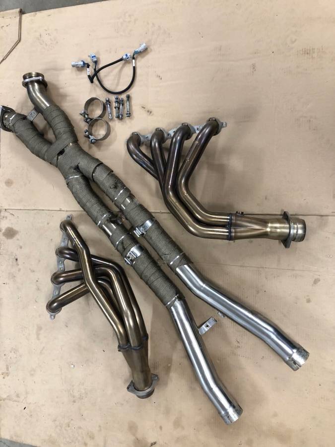 FS (For Sale) Kooks Stainless Long tube Headers & catless X pipe C6 ...