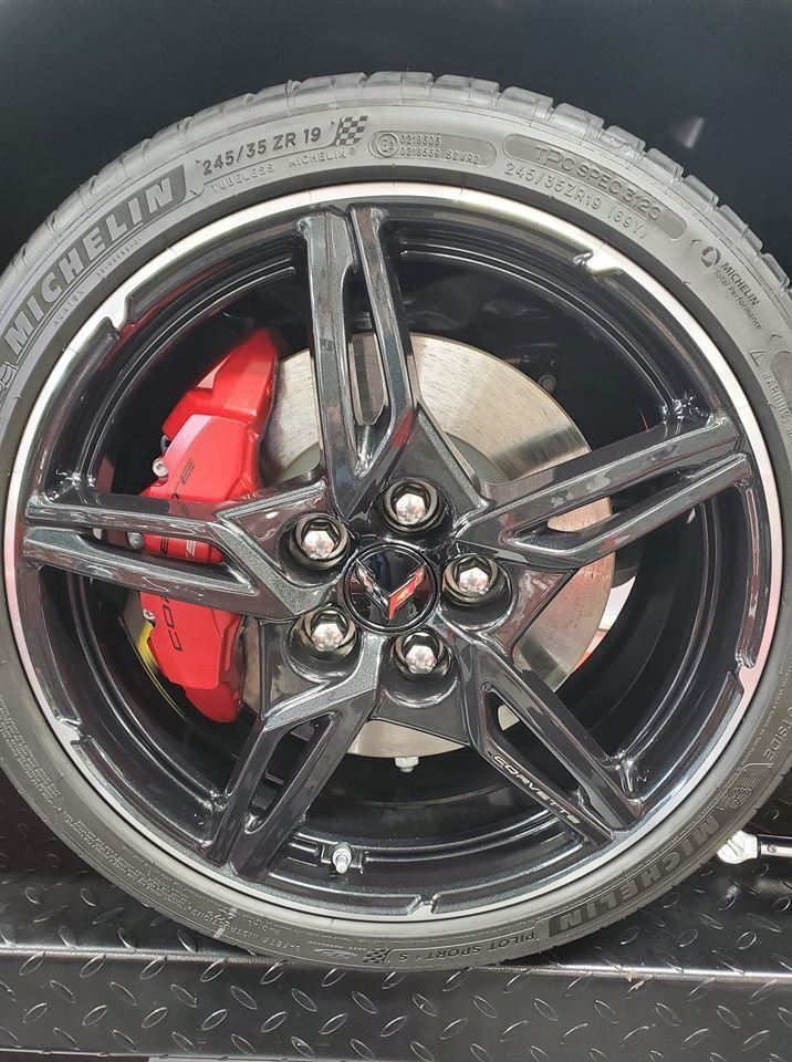 Bright red or edge red calipers? - CorvetteForum - Chevrolet Corvette ...