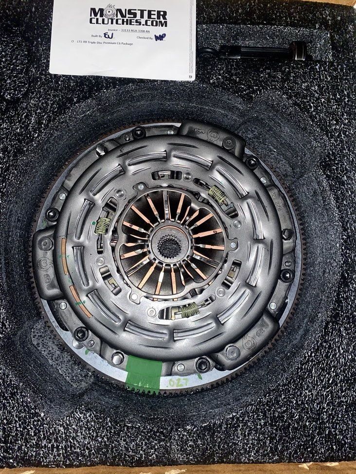 FS (For Sale) Monster Triple Disc Clutch and flywheel - CorvetteForum ...