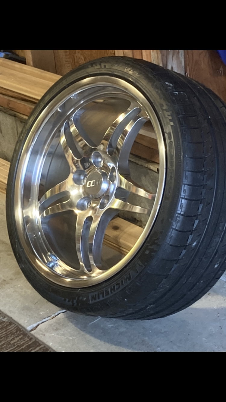 FS (For Sale) CCW 505a 19/19 polished wheels - CorvetteForum ...
