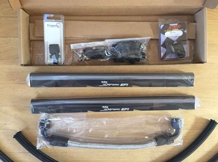 FS (For Sale) Holley Sniper EFI LS3 fuel rail kit with fittings ...