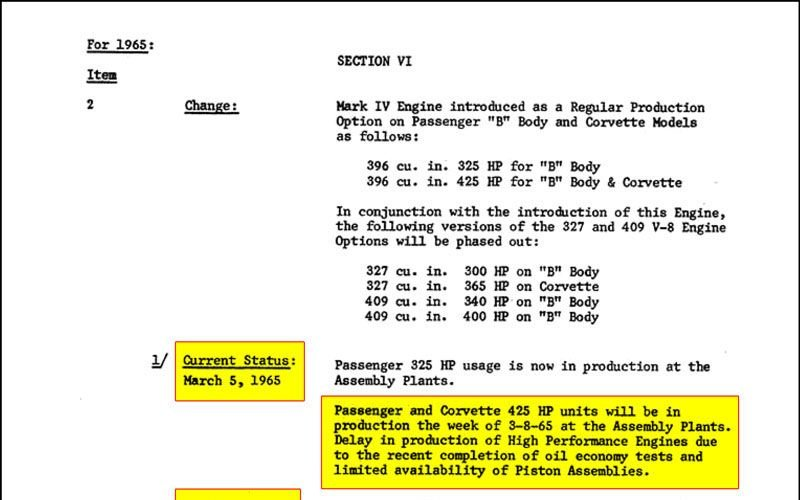 Engine stamp pad 1965 fuelie - Page 2 - CorvetteForum - Chevrolet ...