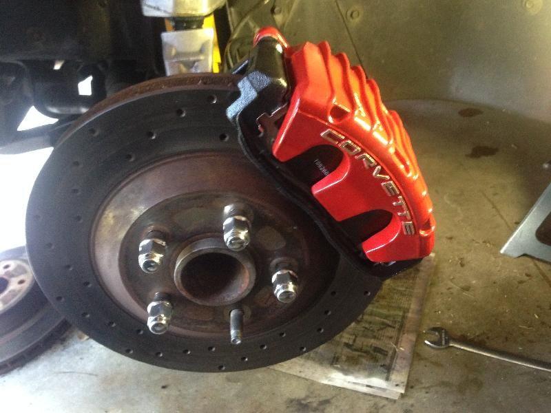 Brake Upgrade: C5 brakes on a C4 - CorvetteForum - Chevrolet Corvette ...