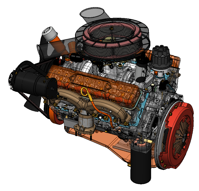 Detailed 3D model of a small block - CorvetteForum - Chevrolet Corvette Forum Discussion