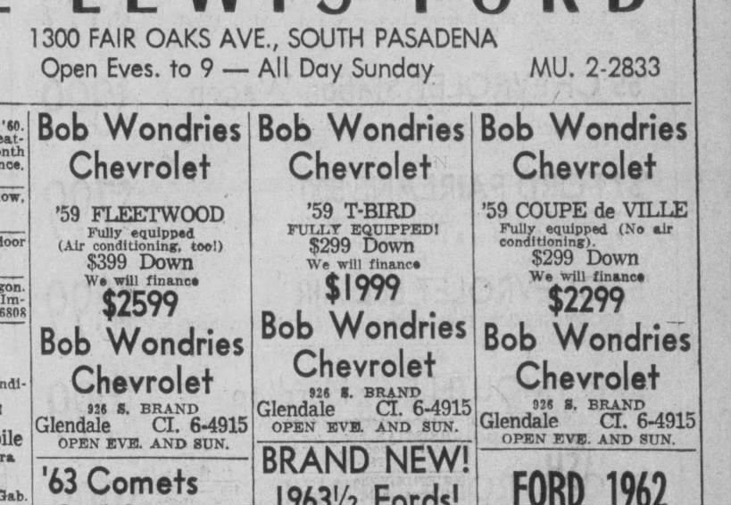 C2 Bob Wondries Chevrolet Wanted - CorvetteForum - Chevrolet Corvette Forum Discussion