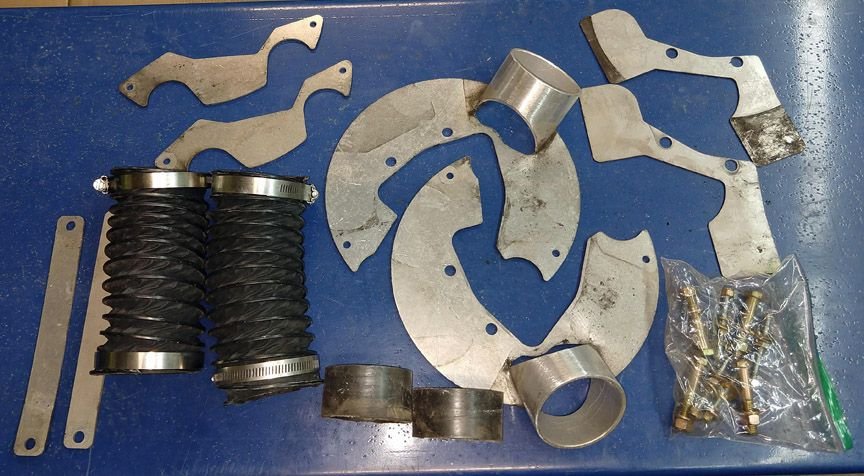 FS (For Sale) Lambert C6 Z06 & Grand Sport Front Brake Cooling Duct Kit ...