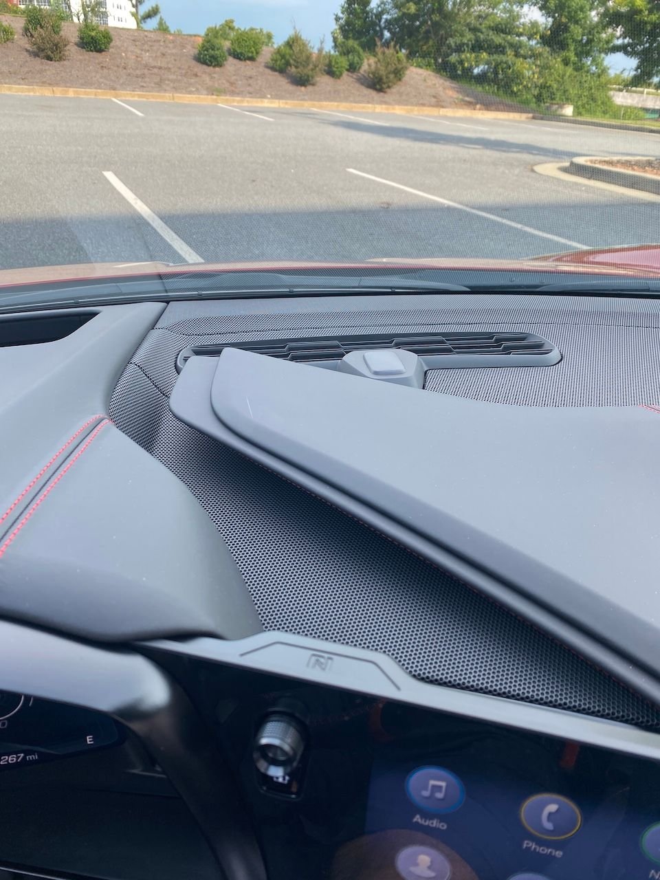 Have a mark on C8 3LT Interior dash that wont just wipe off with water ...