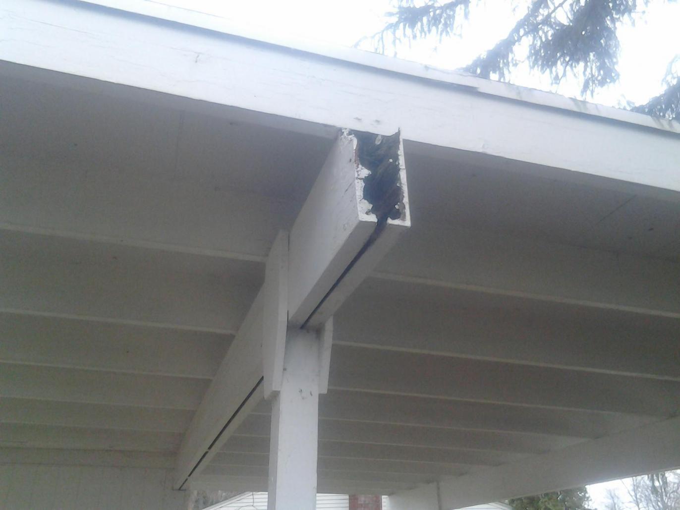 Exposed Rafter Rot - DoItYourself.com Community Forums