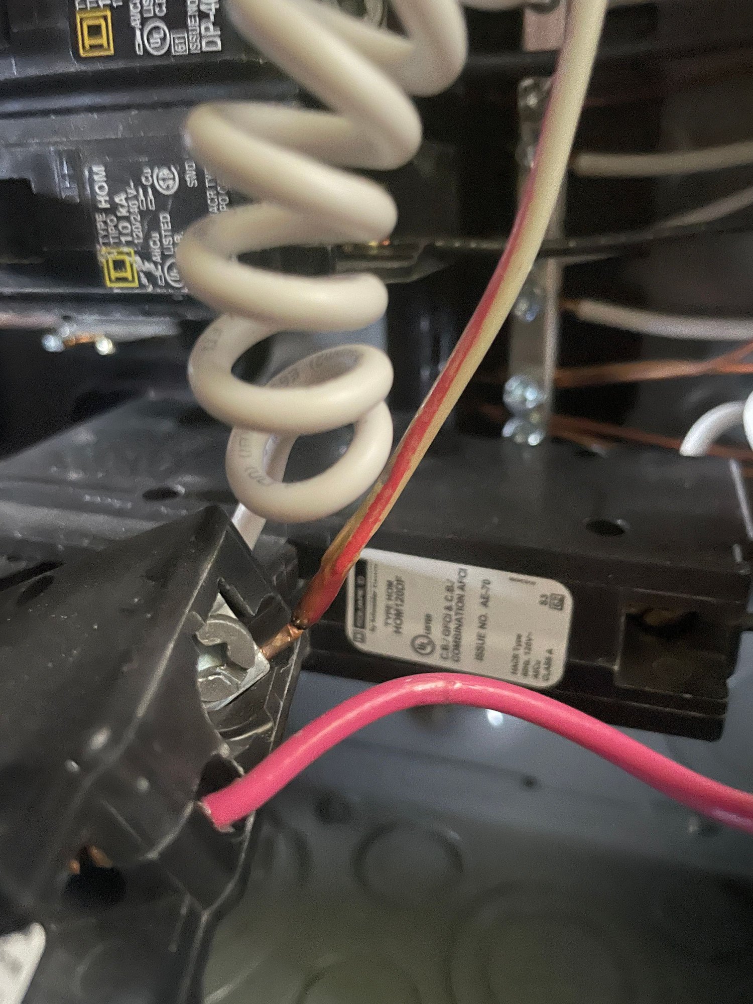 Melted wire on a breaker - DoItYourself.com Community Forums
