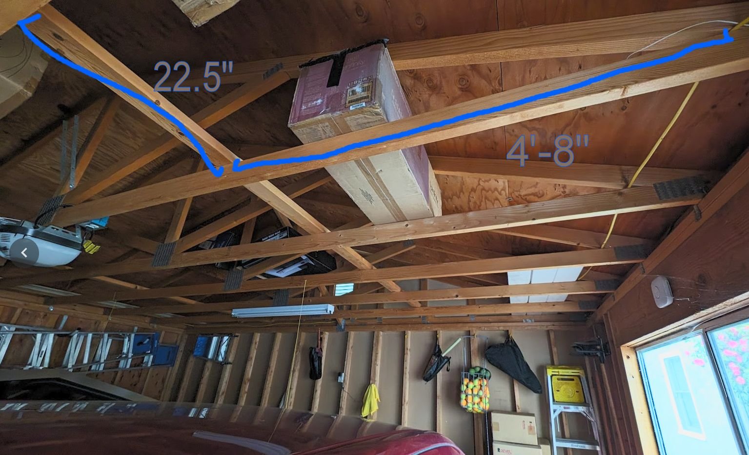 How to add more overhead storage in the garage? - DoItYourself.com Community Forums