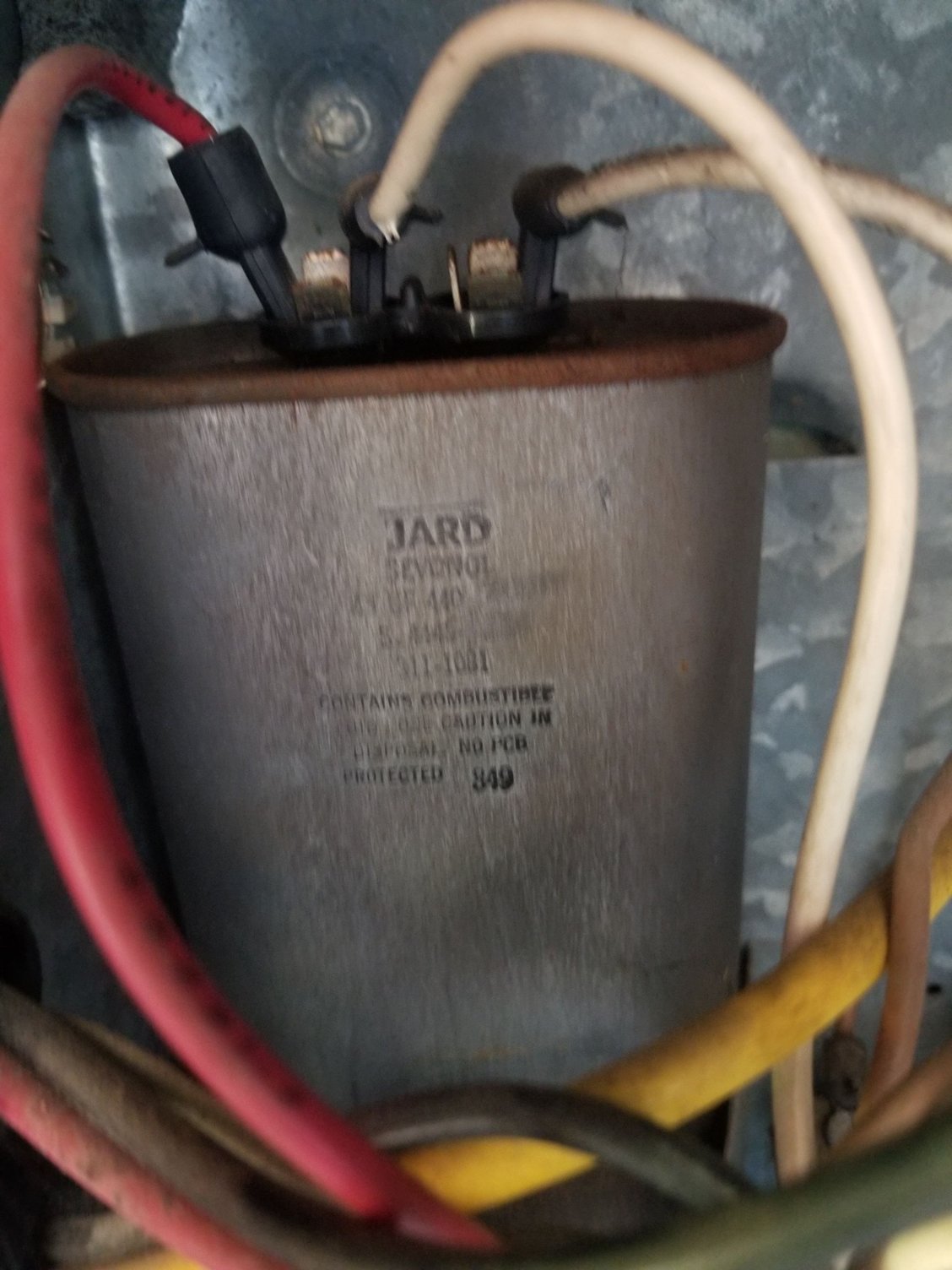 Fan Not Working - Old Magic Chef Air Condensing Unit - DoItYourself.com ...