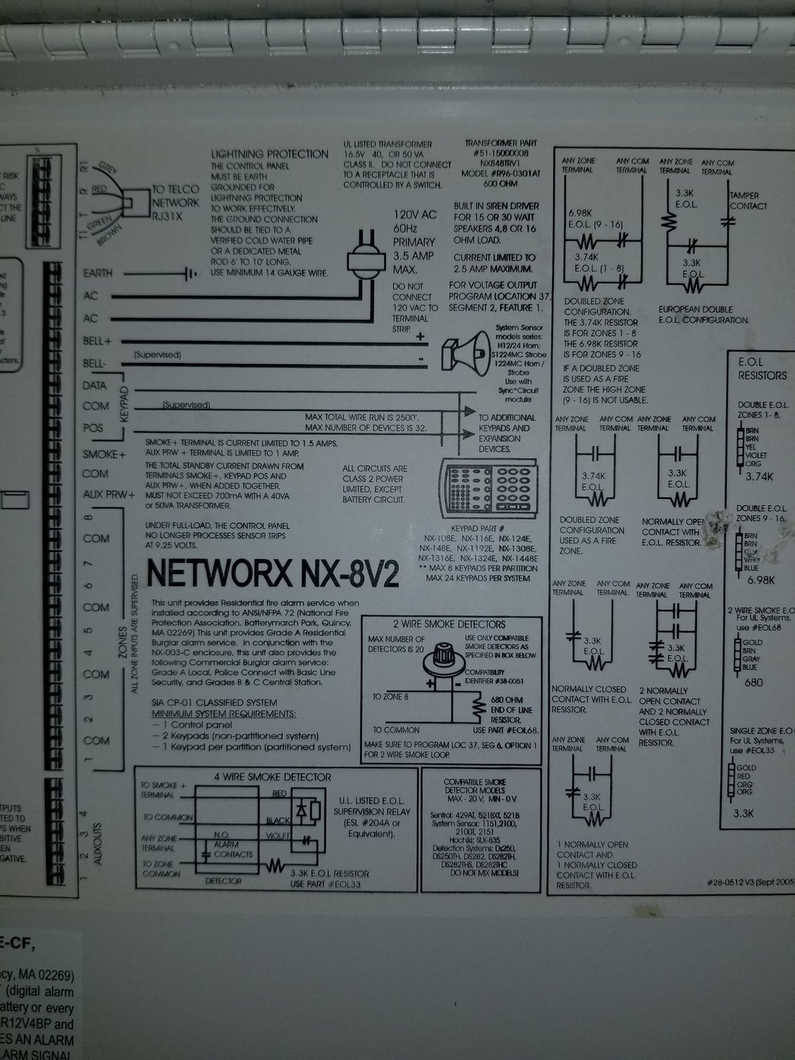 NX-8V2: Resetting unknown changed Installer Code - DoItYourself.com ...