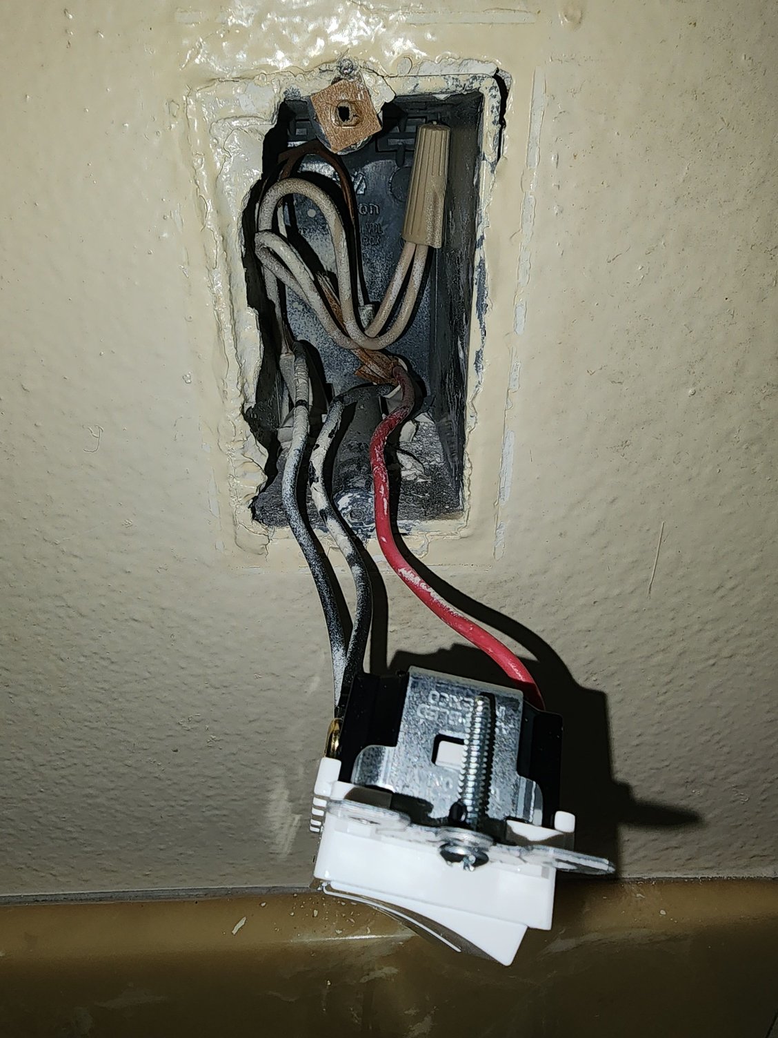 Splitting a bathroom's fan and light into two switches - DoItYourself.com Community Forums