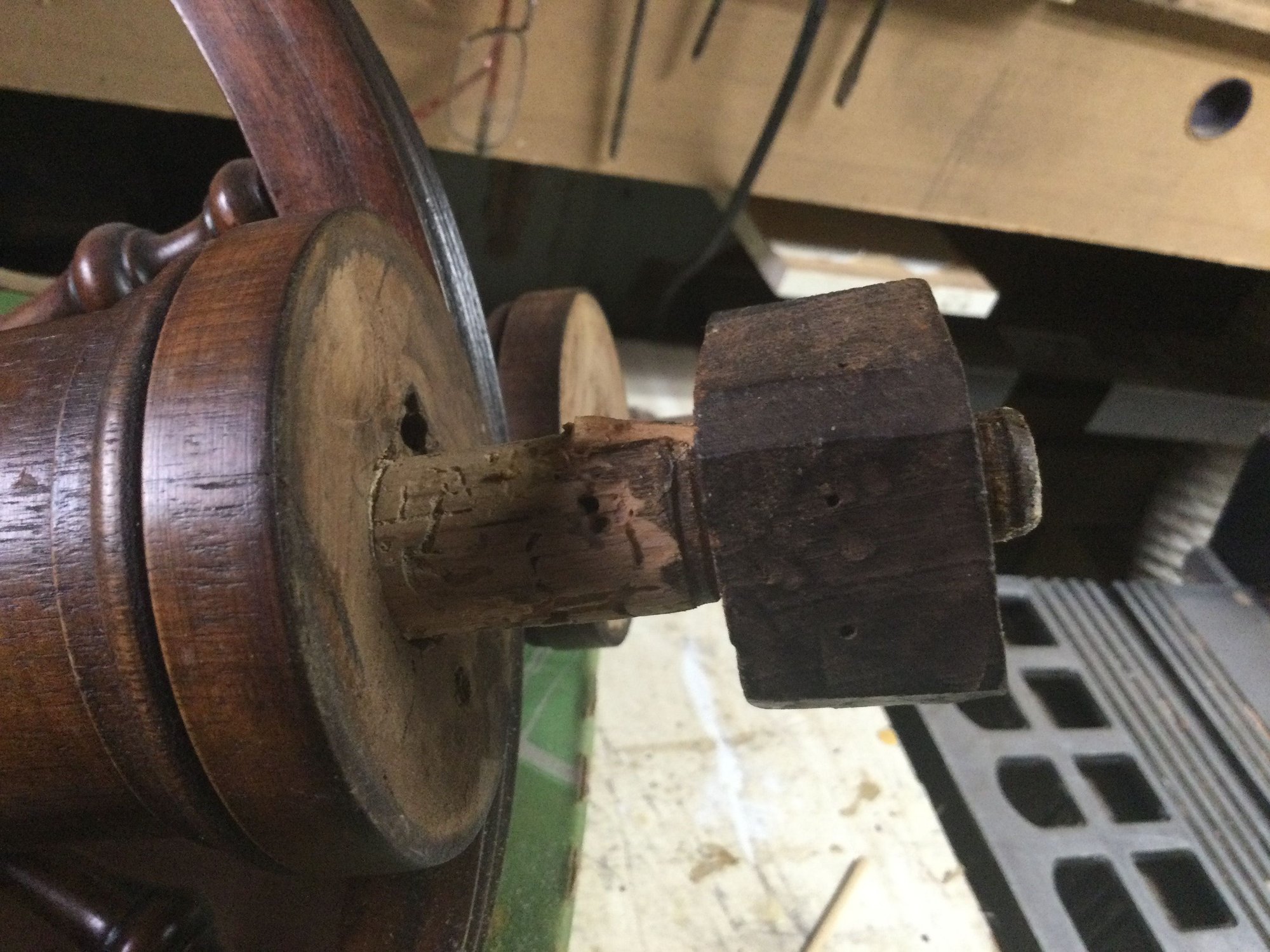 Spinning wheel repair - DoItYourself.com Community Forums
