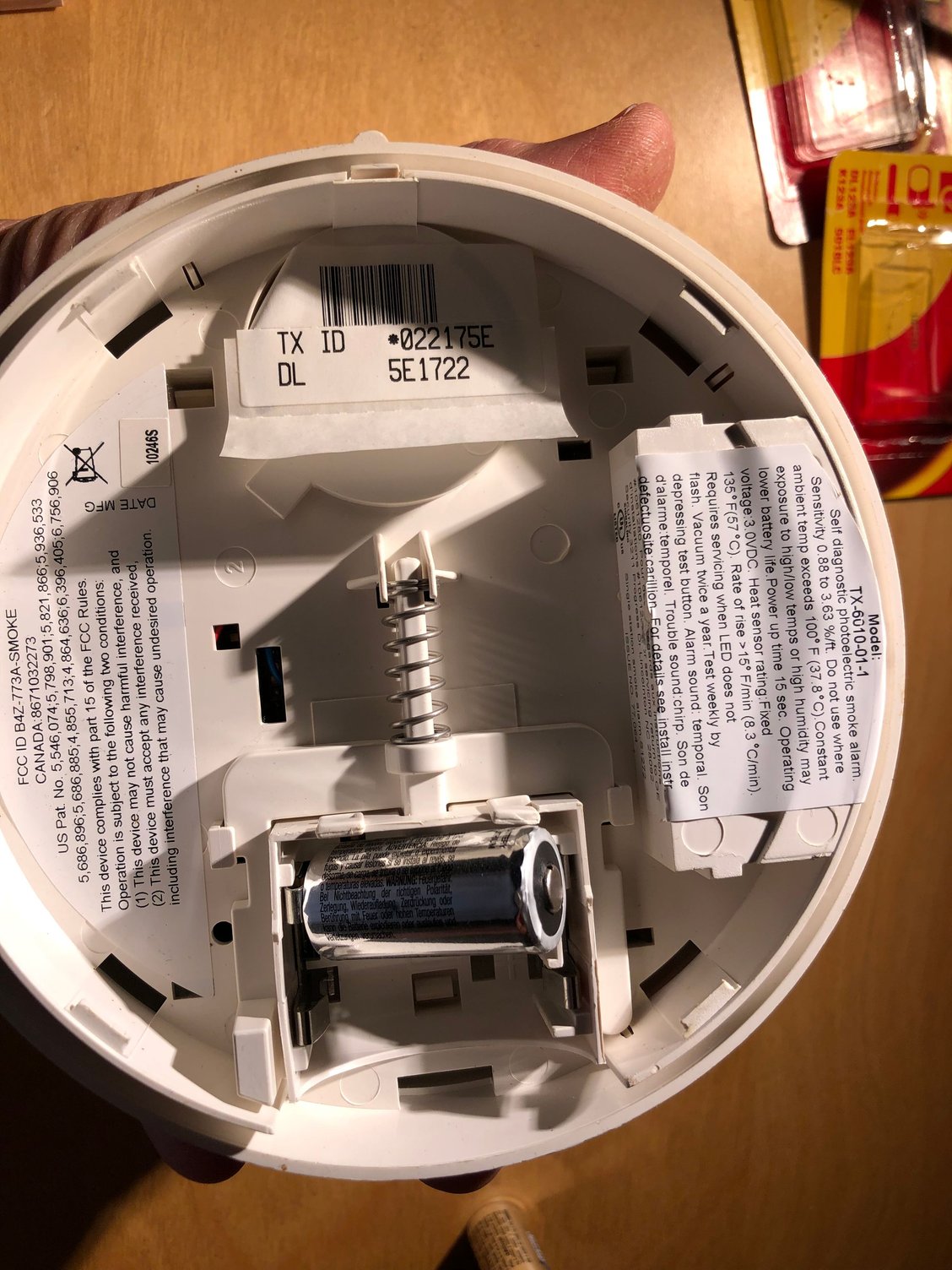 ITI Caretaker Plus - programming new smoke detector - DoItYourself.com ...