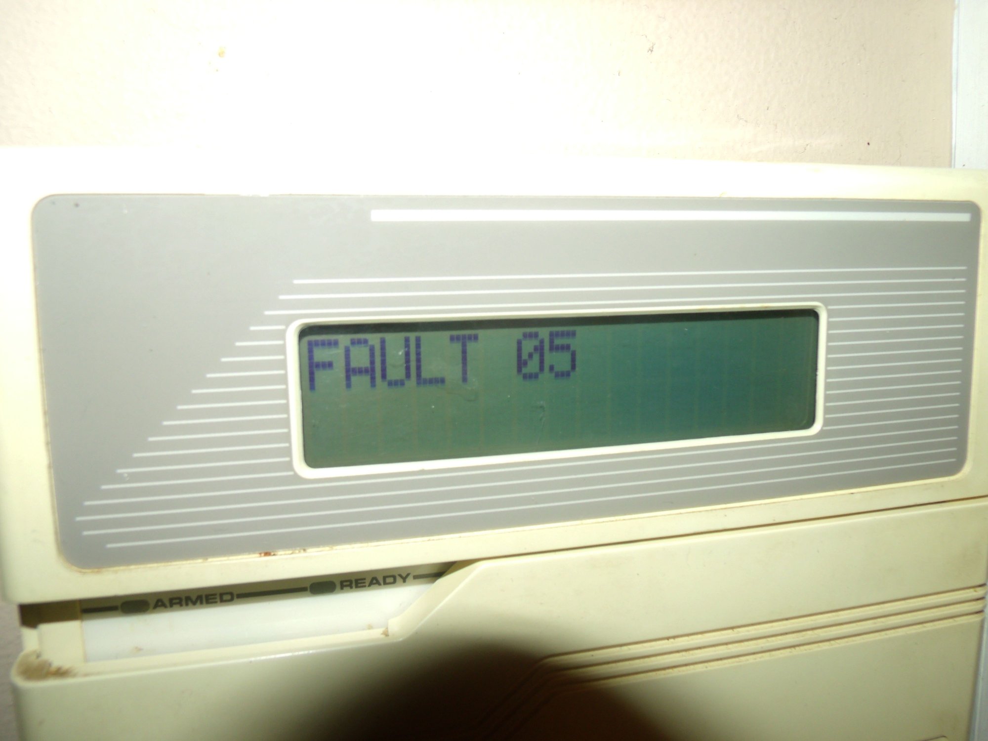 Alarm system fault code 5 - DoItYourself.com Community Forums