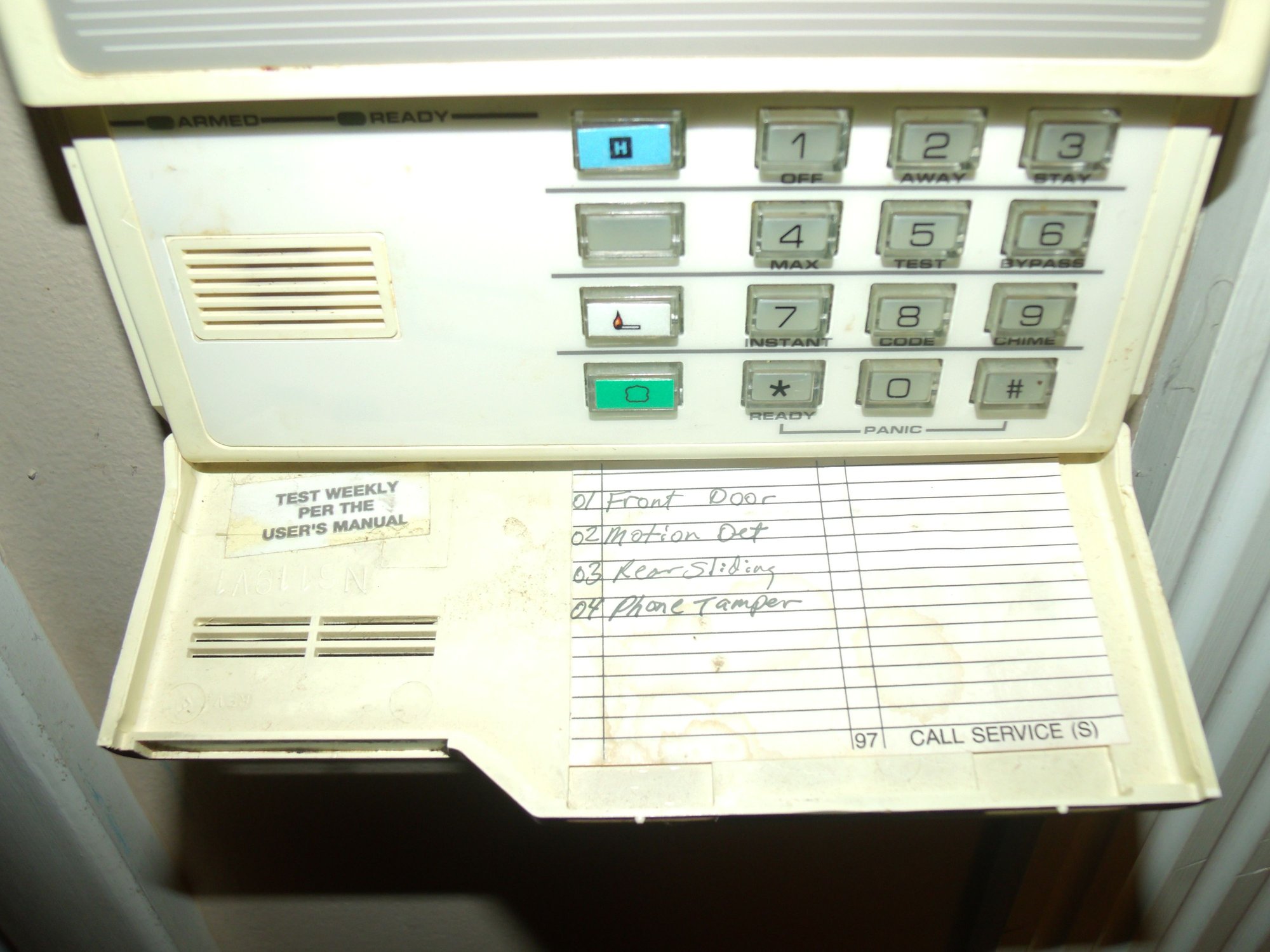 Alarm system fault code 5 - DoItYourself.com Community Forums