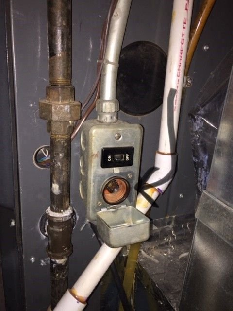 What does this switch on furnace do ? - DoItYourself.com Community Forums