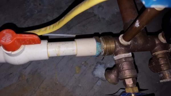 Best fitting for well tank tee to switch to 1"? - DoItYourself.com ...