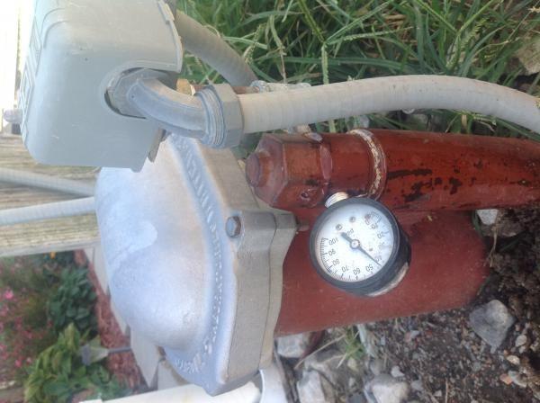 Water leaking from underground pressure tank - DoItYourself.com ...