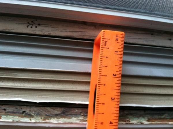 Double Hung Windows with Aluminum Tracks - broken springs ...