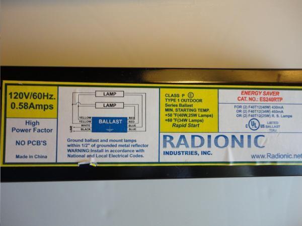 Electronic ballasts too hot? - DoItYourself.com Community Forums