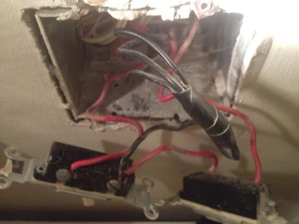 Unusual wiring configuration for wall switch - DoItYourself.com ...