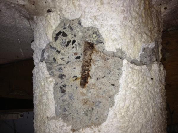 concrete columns - spalling? - DoItYourself.com Community Forums
