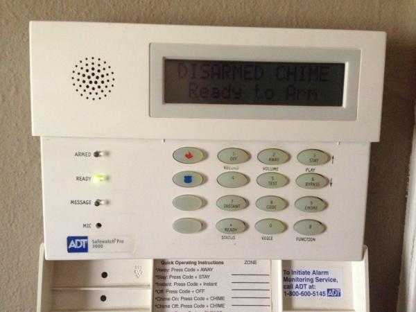 Safewatch Pro 3000 sensor chime but note alarm...Possible ...