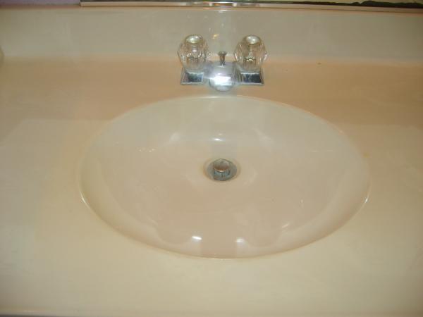 How to fix scratches on sink counter top in bathroom - DoItYourself.com ...