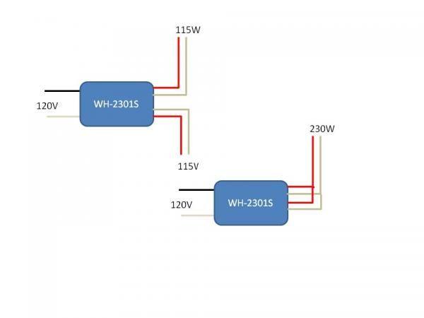 WANG HOUSE Model:WH-2301S 230watt 12V transformer - DoItYourself.com ...
