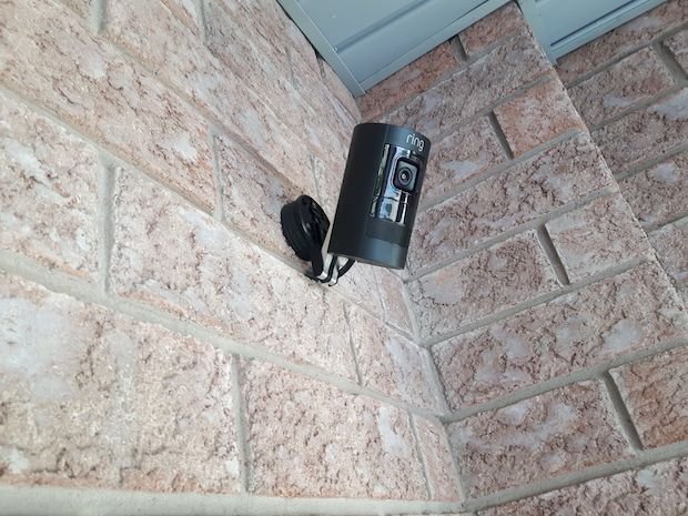 mounting security camera on exterior brick veneer - DoItYourself.com ...