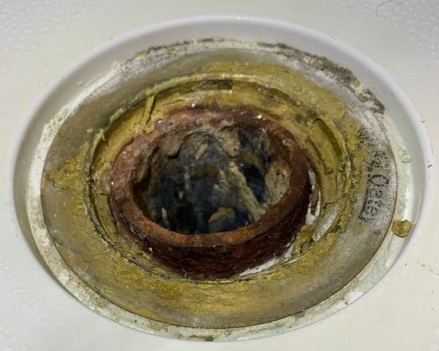 Shower drain rust/treatment - DoItYourself.com Community Forums