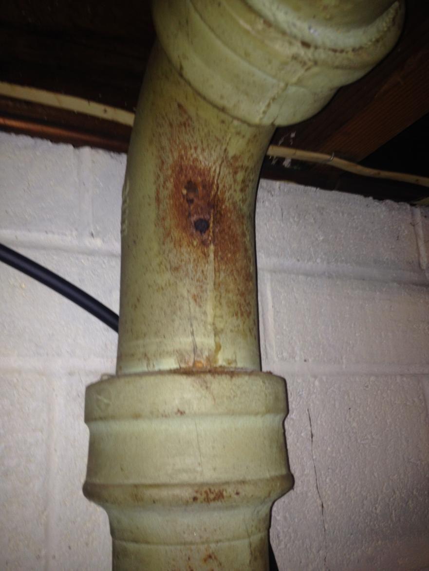 Rusty Boils on Cast Iron Pipe - DoItYourself.com Community Forums