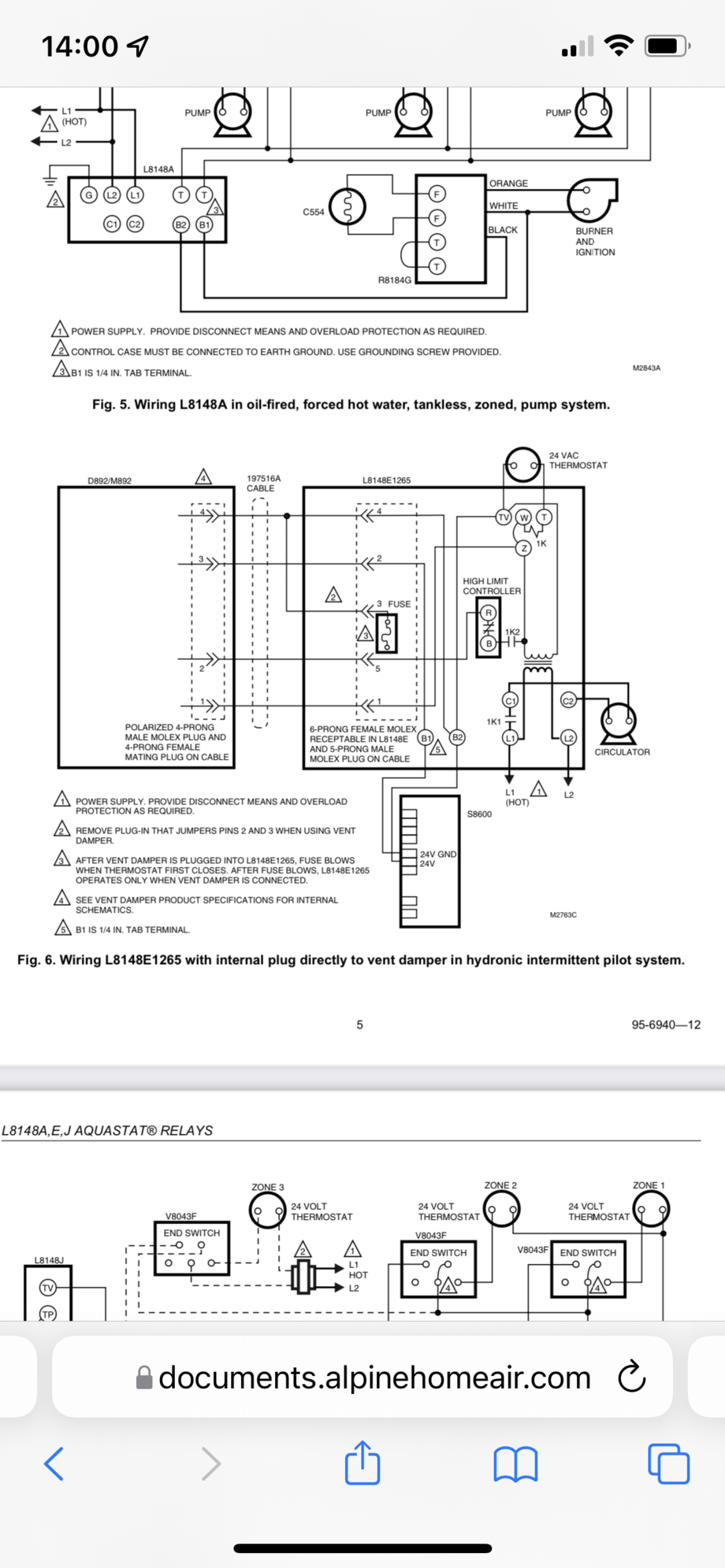 Wanting to add C wire for nest L8148E aqua stat - DoItYourself.com ...