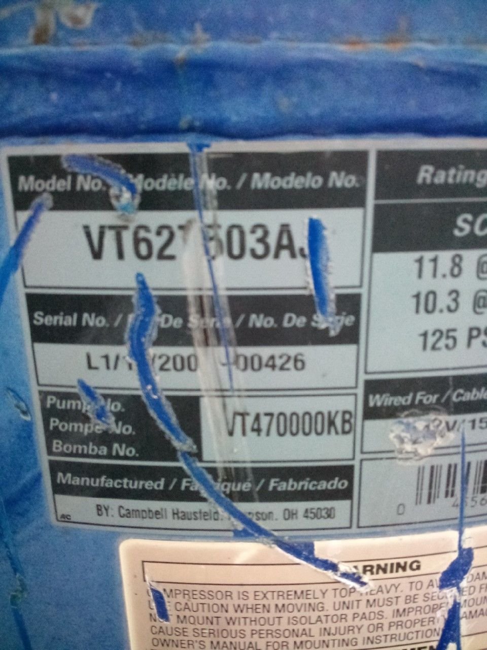 Please help me bring life to my compressor - DoItYourself.com Community ...