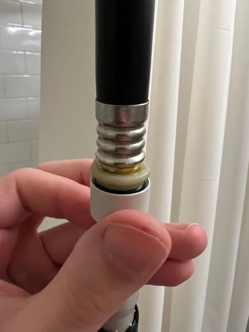 Quick connect collet came apart, stuck on male end - DoItYourself.com ...