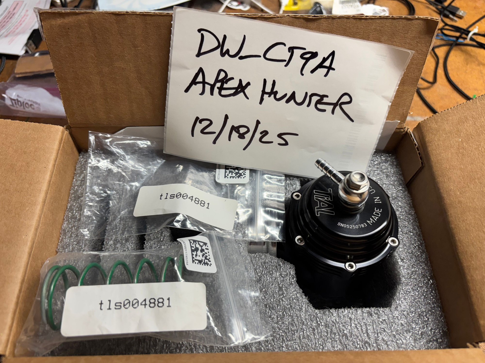 TiAL QRJ bypass valve - genuine - like new - EvolutionM - Mitsubishi ...