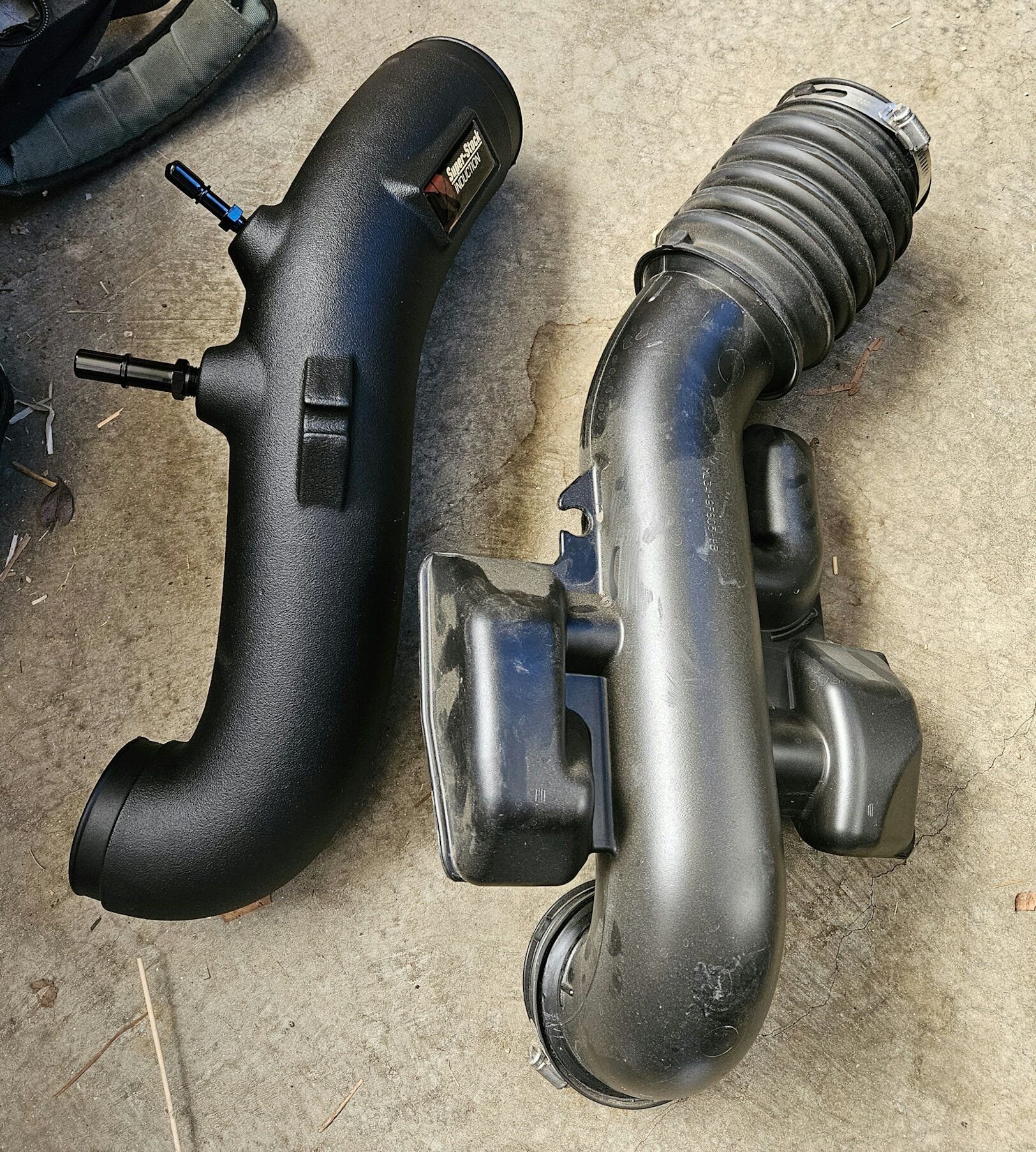Intake Tube/Filter Swap with AFE - Ford F150 Forum - Community of Ford ...