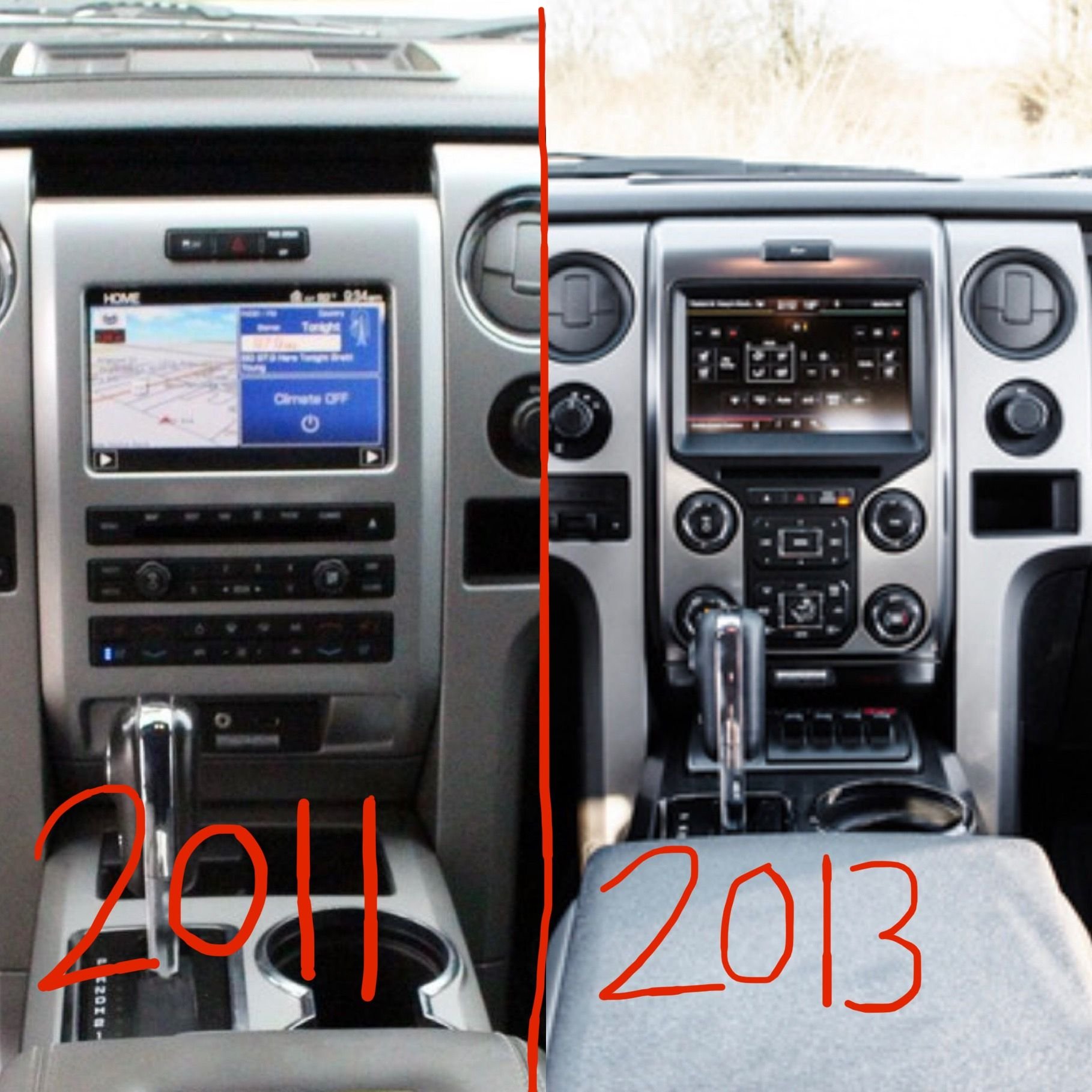 Dash center stack swap? - Ford F150 Forum - Community of Ford Truck Fans