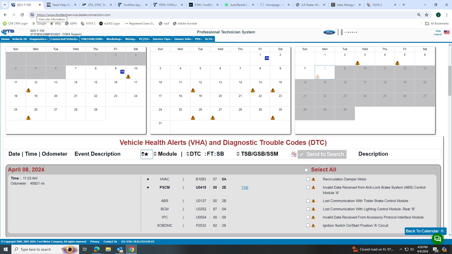 Need Help: Hyper Flash + U0252:87-0A - Page 2 - Ford F150 Forum ...