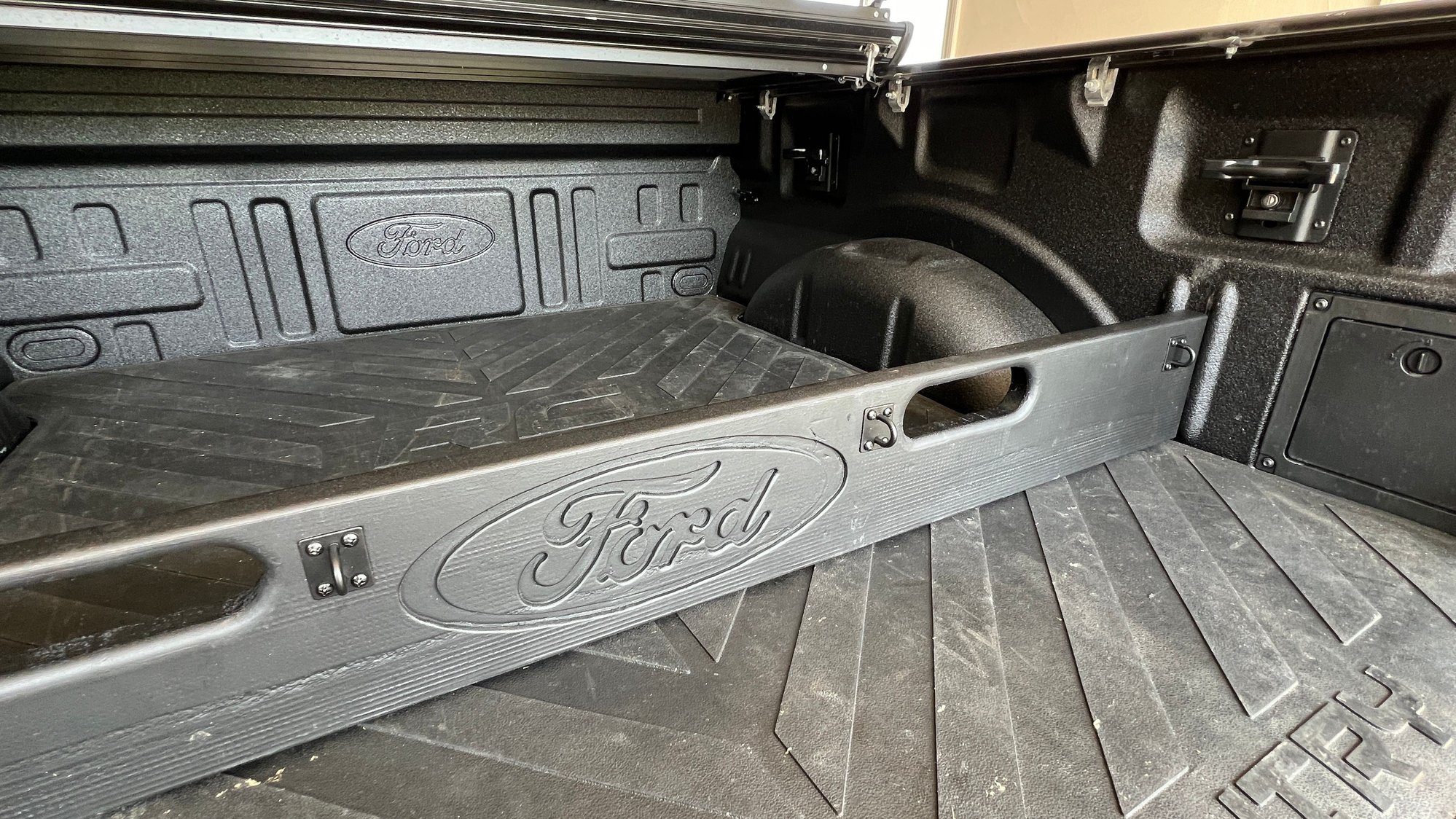 My custom made bed divider - for 2024 F150 Lariat - Ford F150 Forum ...