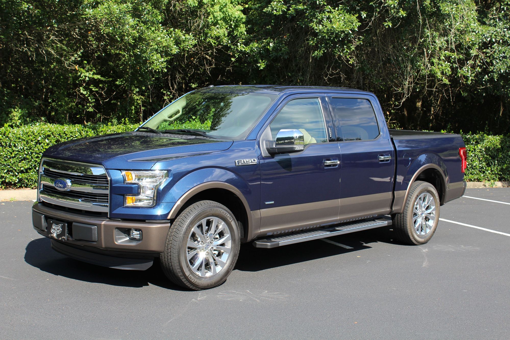 My 2015 Ford F150 SuperCrew Lariat - Blue Jeans/Caribou - Ford F150 ...