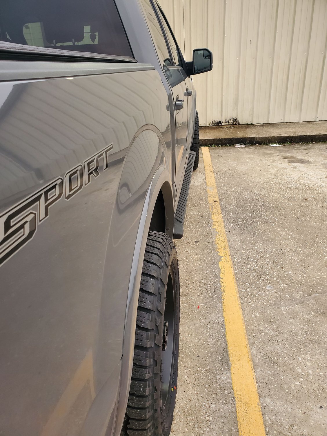 2018 2wd 2" leveling 275/60/20 zero offset wheels no rubbing - Ford ...