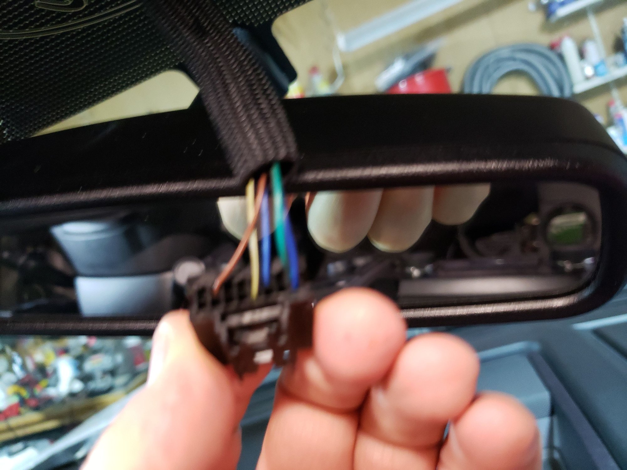 Hardwire Radar detector to rearview mirror power plug. - Ford F150 ...