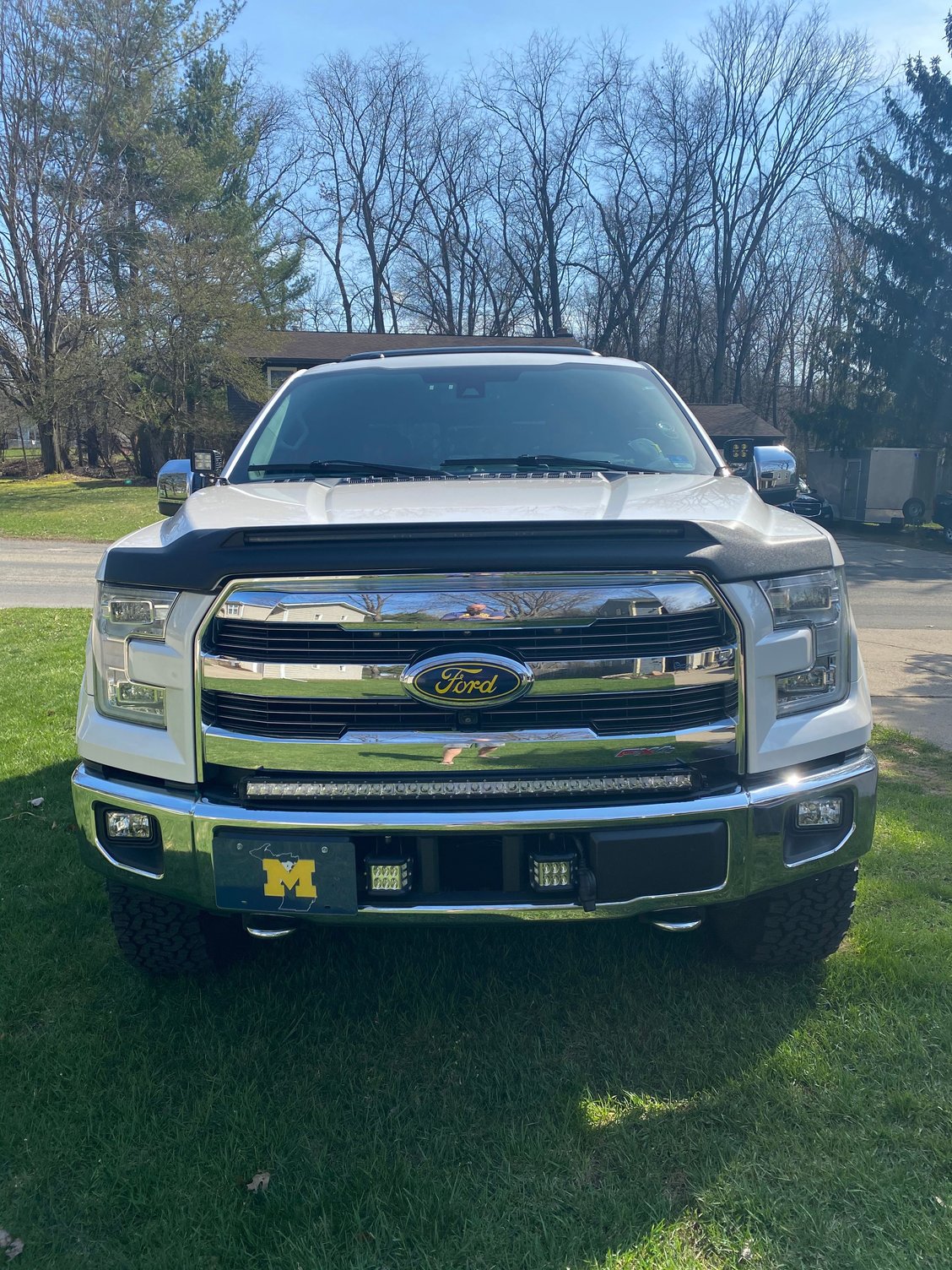 AVS Aeroskin LightShield (lighted bug deflector) - Ford F150 Forum ...