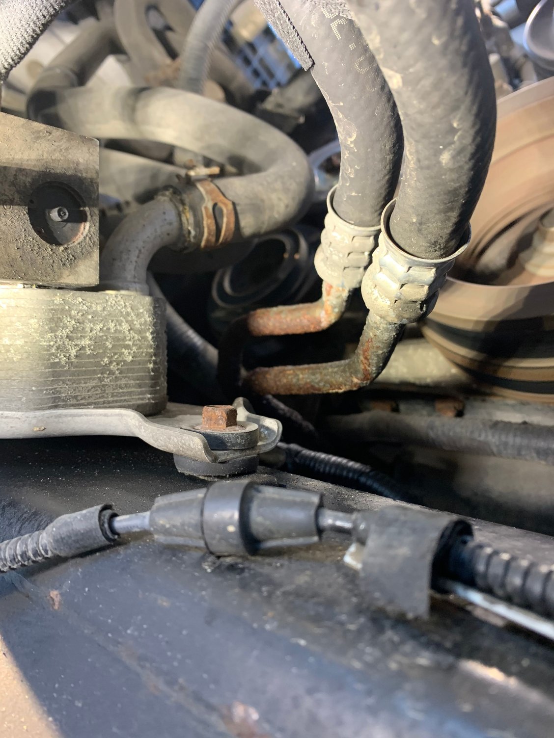 2015 F150 5.0 Transmission Cooler line leak - Ford F150 Forum ...