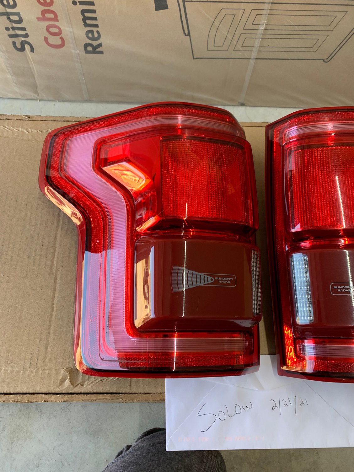 Texas SOLD...OEM LED tail lights with blis modules - Ford F150 Forum ...